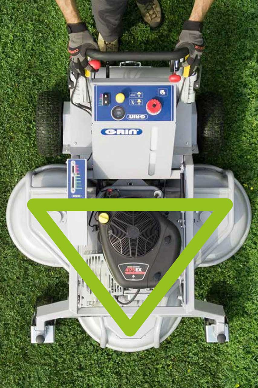 Petrol Lawn mower XM140A | GRIN